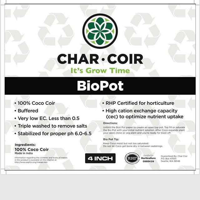 BioPots – Charlton Coir